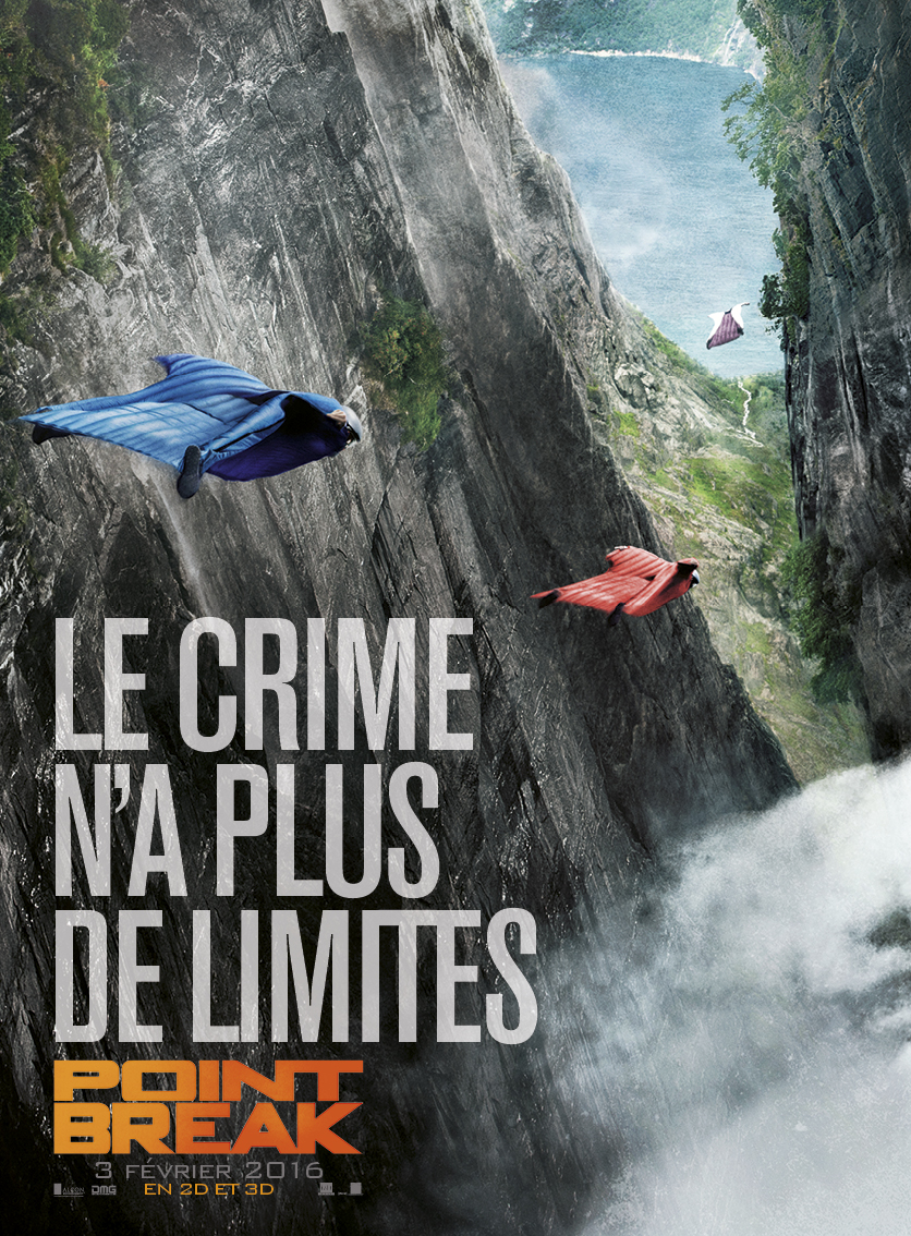 Point Break se dévoile en une déclinaison d’affiches